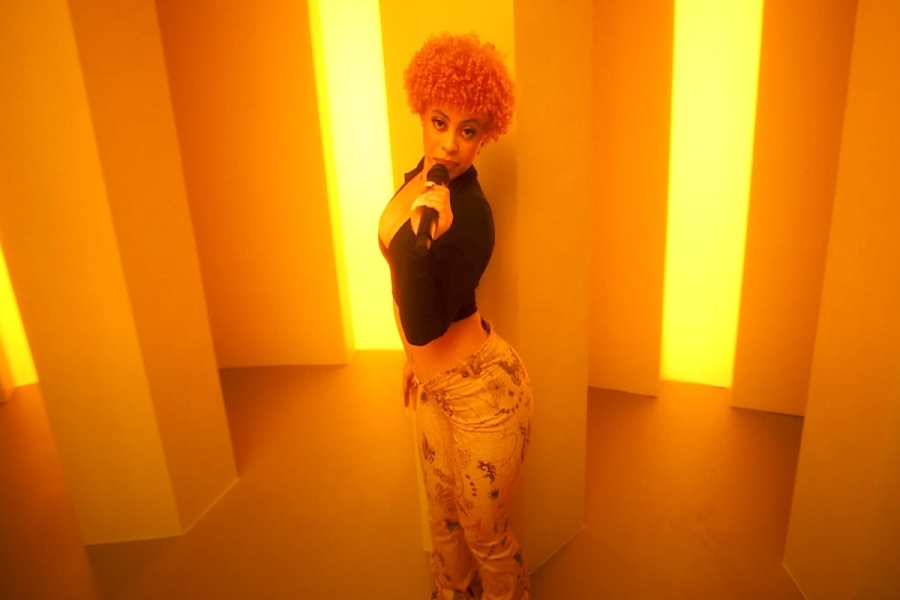 Upcoming100-ICE SPICE CELEBRATES HER FANS WITH CUSTOM 80-CARAT DUNKIN ...